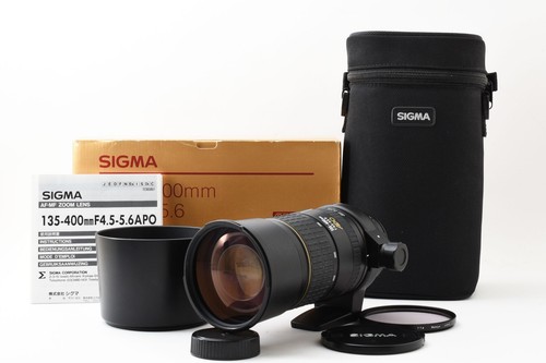 Sigma APO 135-400mm f/4.5-5.6 D Telephoto Lens for Nikon w/ Box Case ...