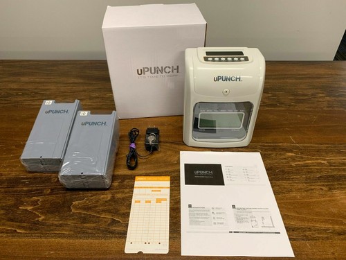 uPunch HN3000 Time Clock Complete Kit Timecards (i1) | eBay