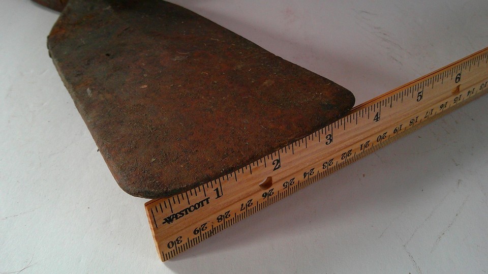 Antique Iron City Mattock Adze Axe Tool Head | eBay