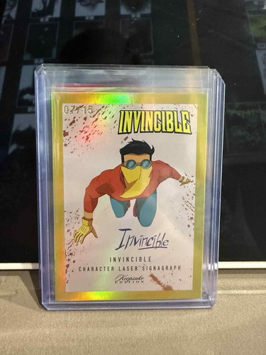 Keepsake Edition Invincible Laser Auto Card SDCC 2025 /15 | eBay