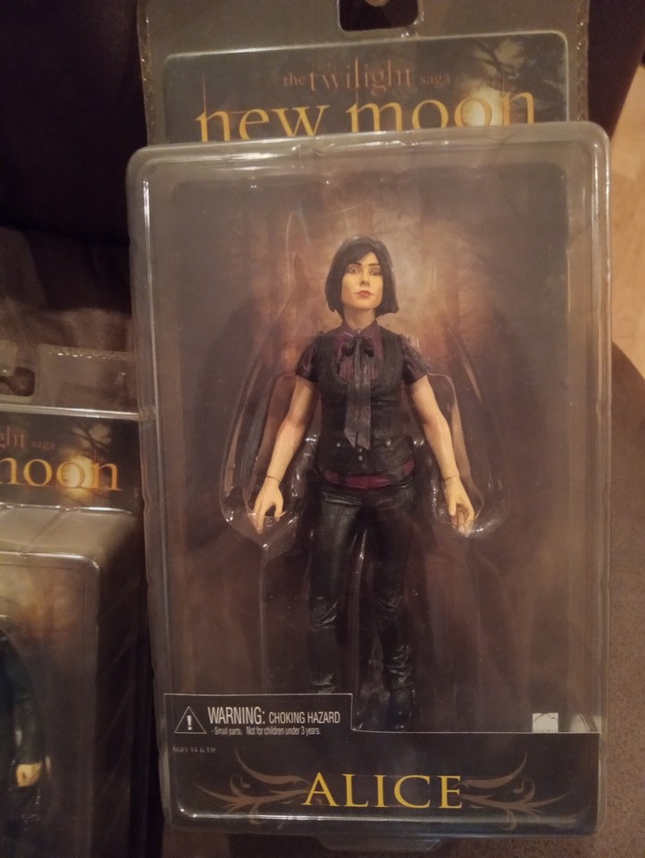 2009 NIB New Moon NECA Action Figures Dolls Bella Edward Alice Jacob ...