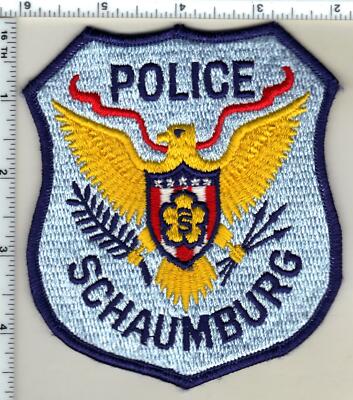 Schaumburg Police (Illinois) Shoulder Patch | eBay