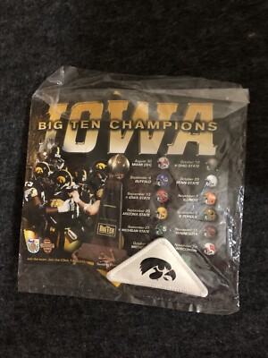 Iowa Hawkeyes Fiki Football game set, Big Ten Champions (2002 or 2004 ...