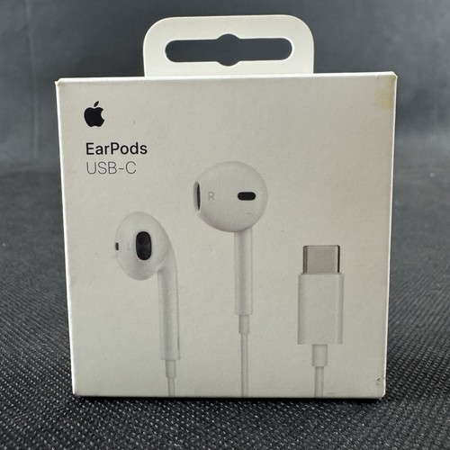 Original Apple EarPods USB-C Wired Headphones - MYQY3AM/A White - Open ...