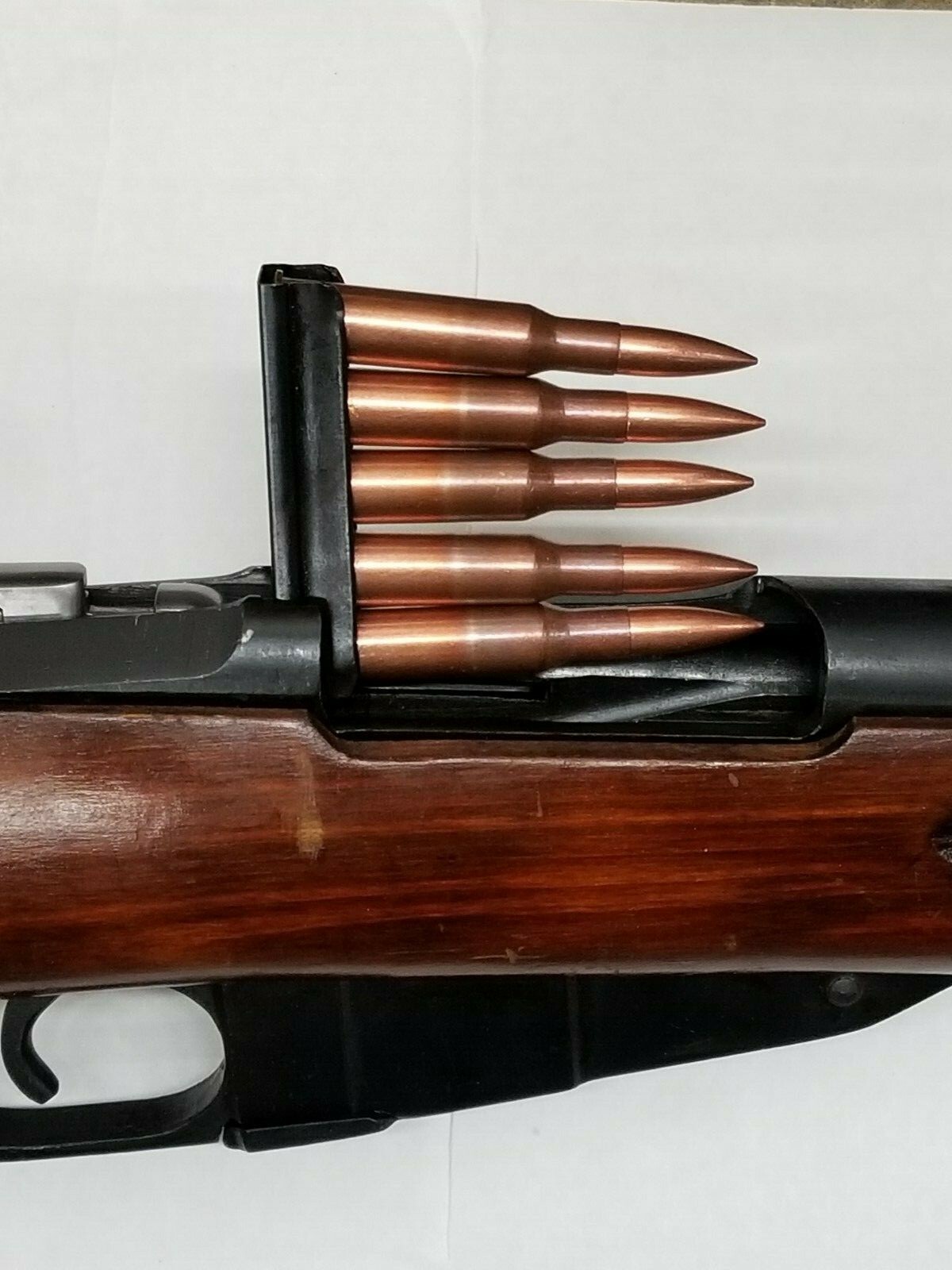 ORIGINAL RUSSIAN 5 ROUND MOSIN NAGANT STRIPPER CLIPS SET OF 5 PIECES ...