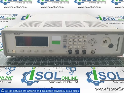 Agilent 81101A Single Channel Pulse Generator 10 V from 50 Ohm BNC ...