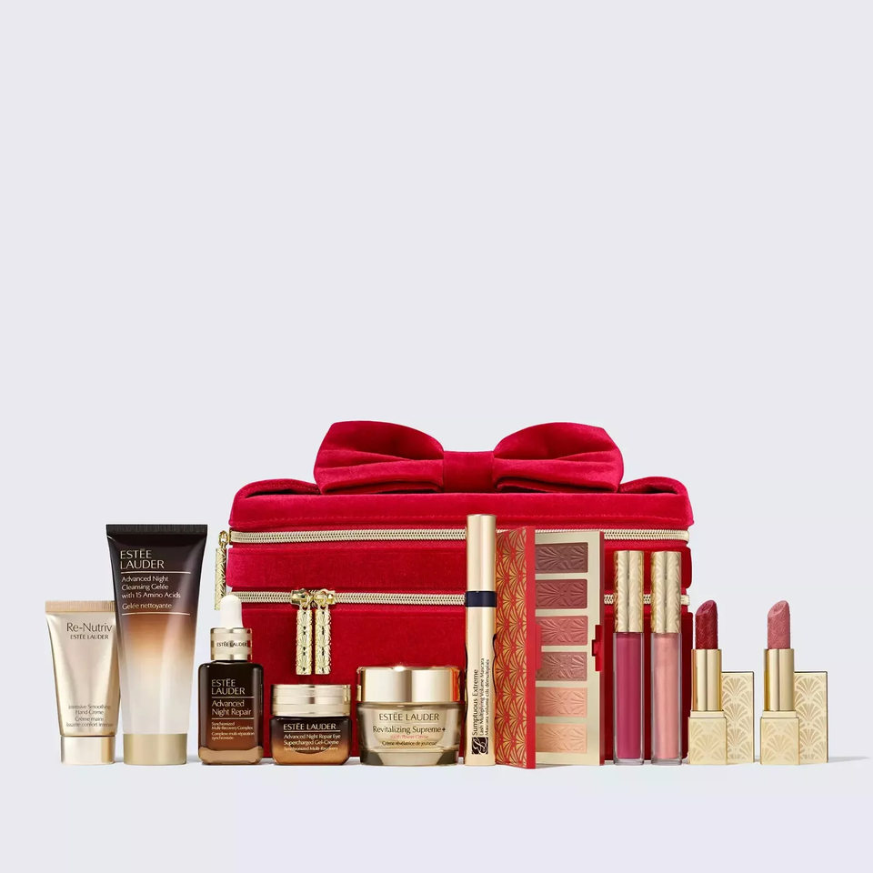 Estee Lauder Holiday Beauty Blockbuster Makeup Skincare Gift Set Day ...
