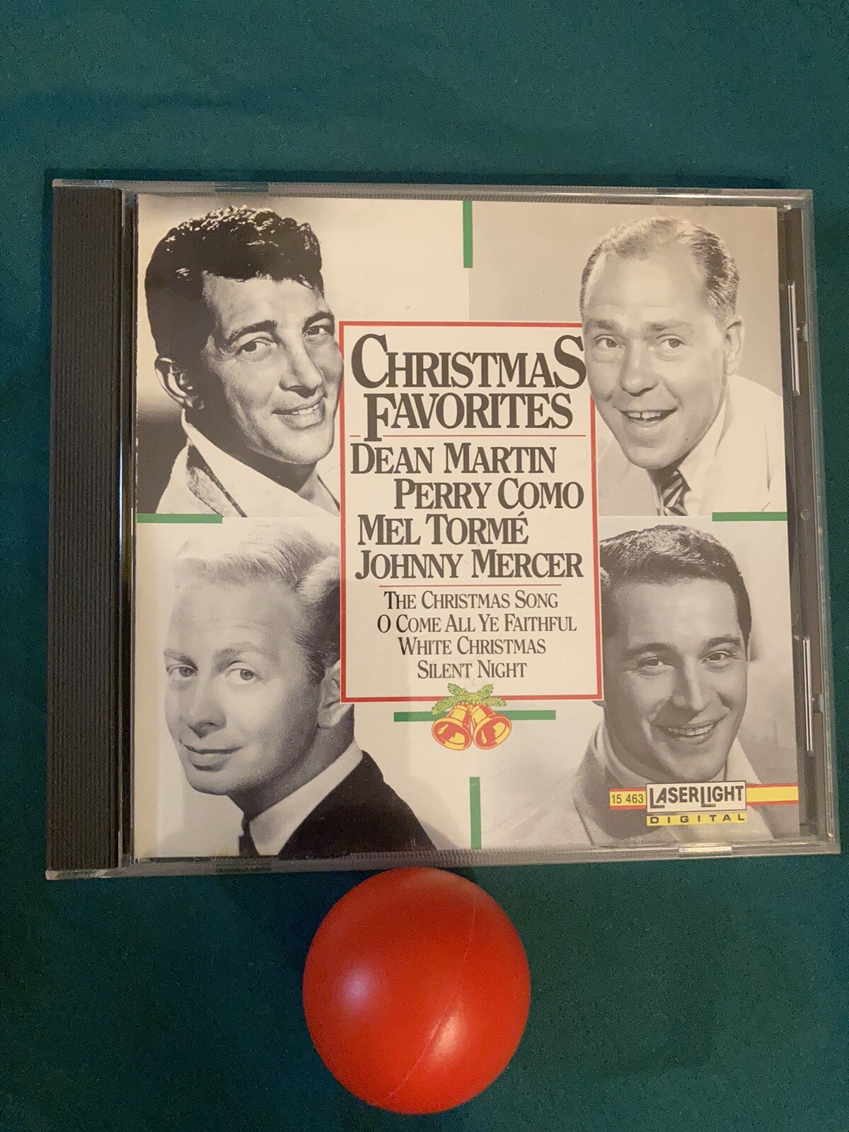 Christmas Favorites CD 1992 LaserLight Dean Martin Perry Como Mel Torme ...