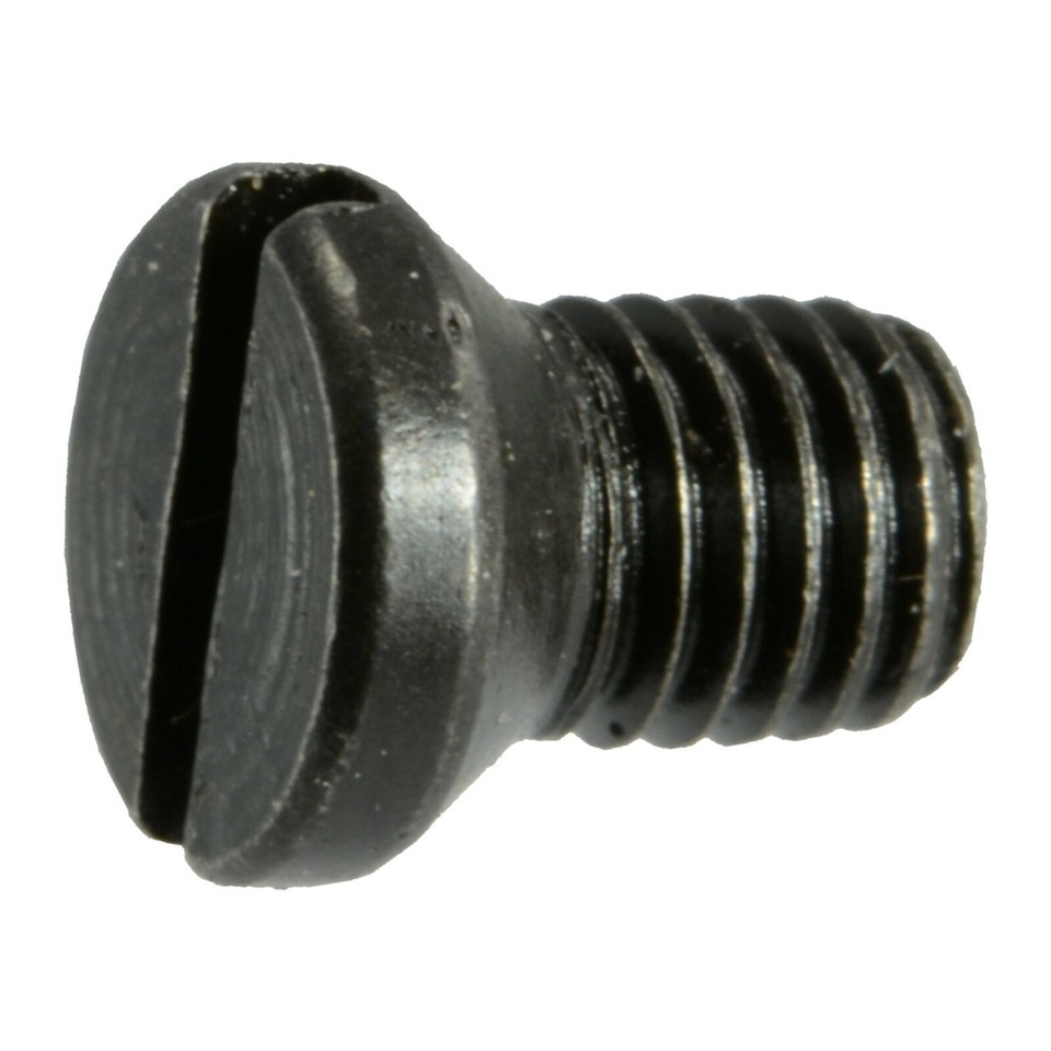 Black Oxide Slotted Fillister & Weaver Oval Head Gun Screws (10 pcs ...