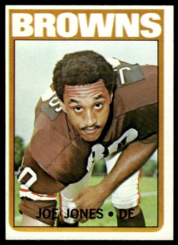 1972 Topps Joe Jones RC Cleveland Browns #46 ^ | eBay