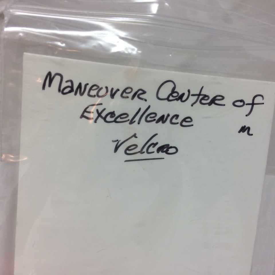 Military Patch Badge Army Maneuver Center Of Excellence Hook Loop Back ...