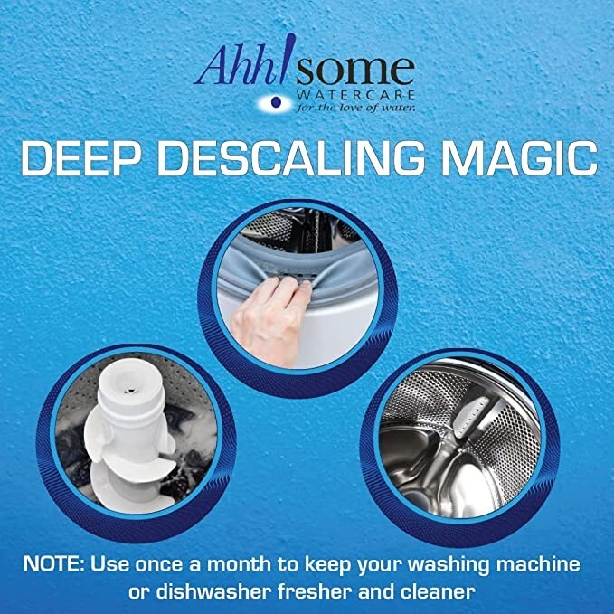 Ahh-Some Washing Machine / Dishwasher Bio Cleaner & Deodorizer 2 oz ...