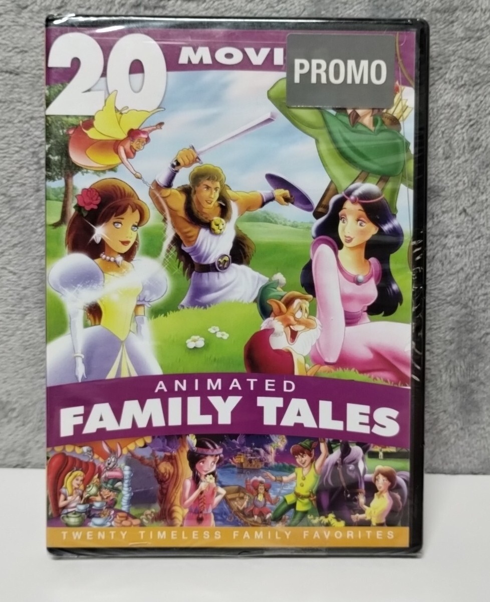 Animated Family Tales (DVD/4 Disc/20 Movie Coll) (DVD) New/Sealed ...