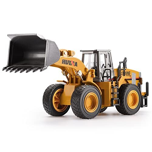 1/40 Scale Diecast Four Wheel Loader Truck Toy, Metal Construction ...