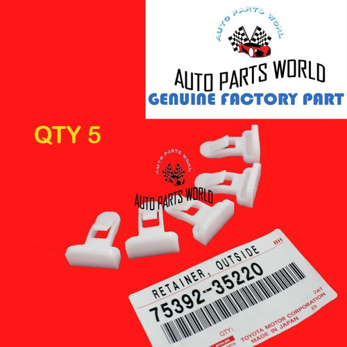 GENUINE TOYOTA FJ CRUISER 4RUNNER RAV4 MOLDING BUMPER RETAINER SET ...