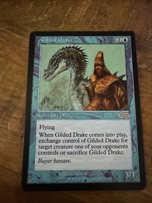MTG Gilded Drake Urza's Saga 76/335 Regular Rare looks Great - See pics ...