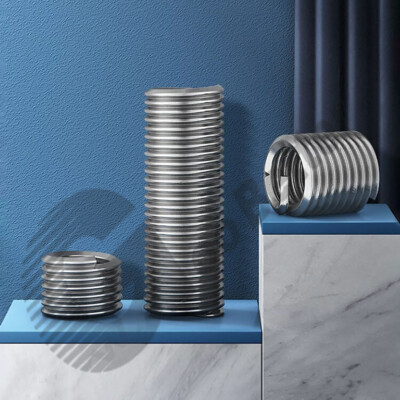 M2 M2.5 M3 M4 M5 M6 M8 M10 M12~M16 Heli-Coil A2 Stainless Steel Helical ...