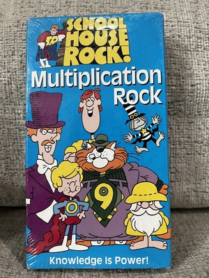 SCHOOLHOUSE ROCK! MULTIPLICATION ROCK (1995) NEW SEALED | eBay