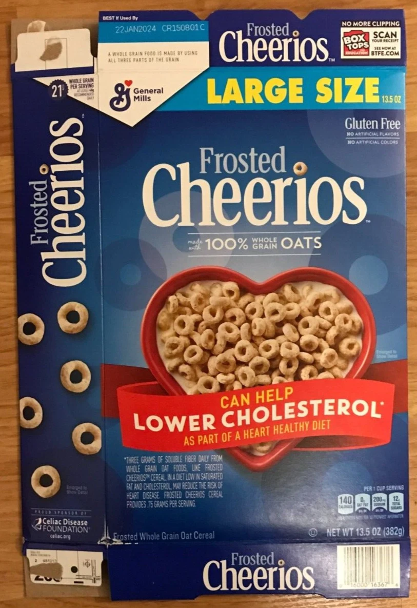 Cheerios Box 2022