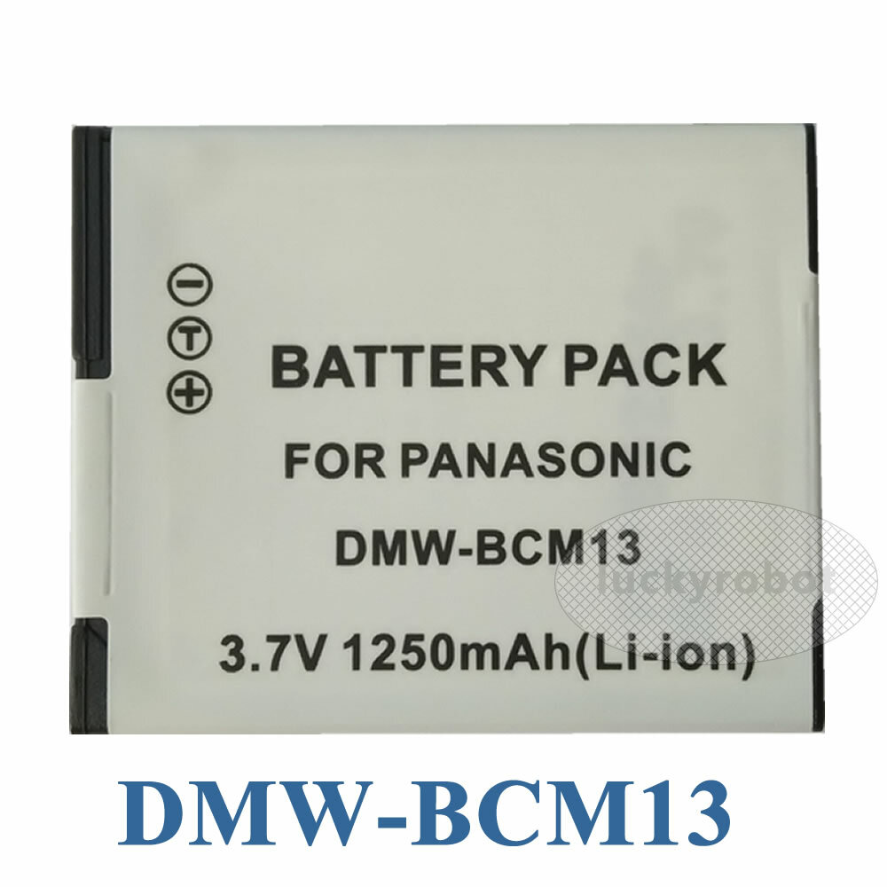 2X Replacement Battery for DMW-BCM13 DMW-BCM13E Lumix DMC-ZS50K DMC ...
