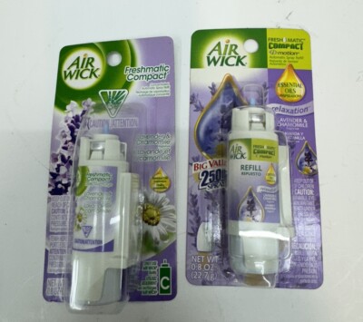 Air Wick Freshmatic Compact Automatic Spray 0.8 Refill Lavender ...
