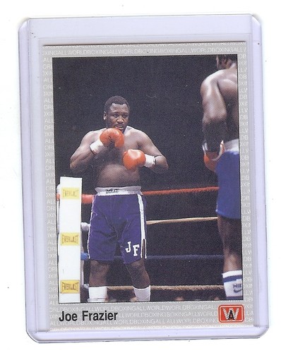 JOE FRAZIER "Smokin Joe" Boxing 1991 AW Sports Card | eBay