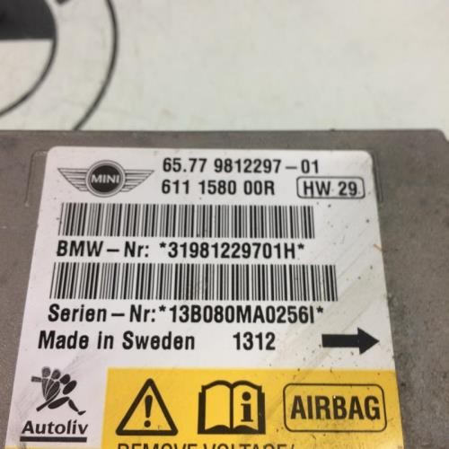 Boitier air bag MINI MINI 2 R61 PACEMAN COUPE 65779812297 | eBay