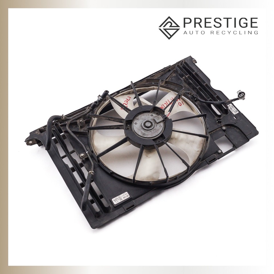 2009-2013 TOYOTA COROLLA MATRIX Radiator Cooling Fan Motor w/ Shroud ...