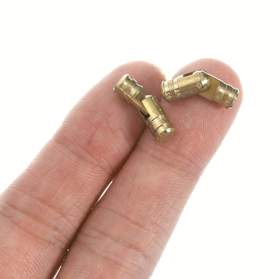 24pcs Invisible Brass Barrel Hinges 5x17mm Brass Concealed Small Barrel ...