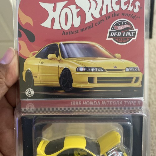 Hot Wheels 2024 RLC Exclusive 1995 Honda Integra Type-R Yellow Ready To ...