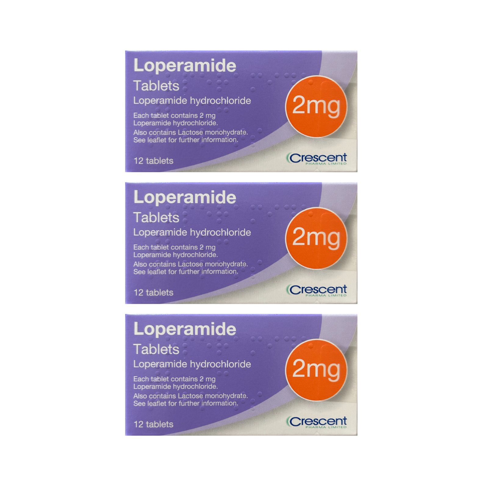 36 Diarrhoea Relief 2mg Loperamide Hydrochloride Tablets (3x12) | eBay UK