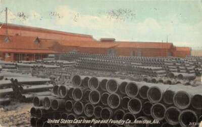 Anniston Alabama United States Cast Iron Pipe and Foundry Co Postcard ...