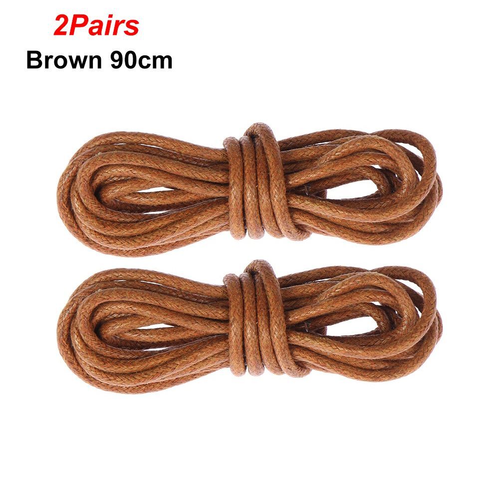 Shoe Laces Cord Boots Laces Strings Leather Dress Shoes Round Waxed ...