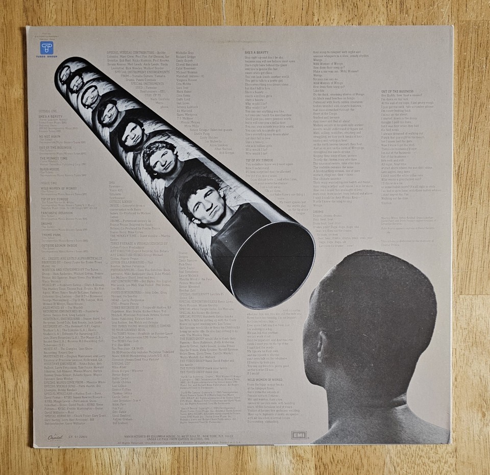 The Tubes Outside Inside Vinyl LP Record VG+ She's A Beauty | eBay