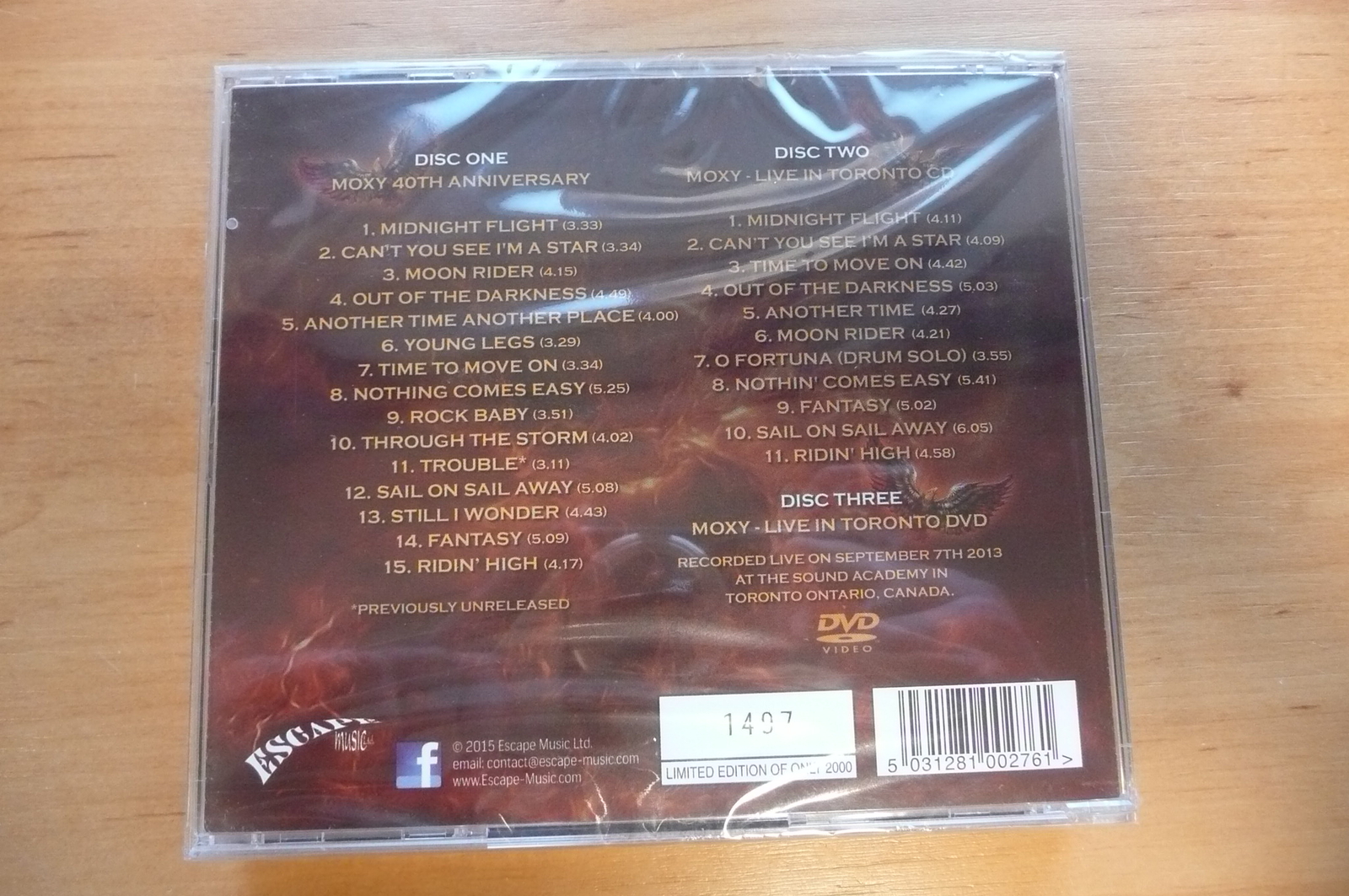 40 Years & Still Riding High-1974 to 2014 by Moxy (CD, 2015) for sale ...