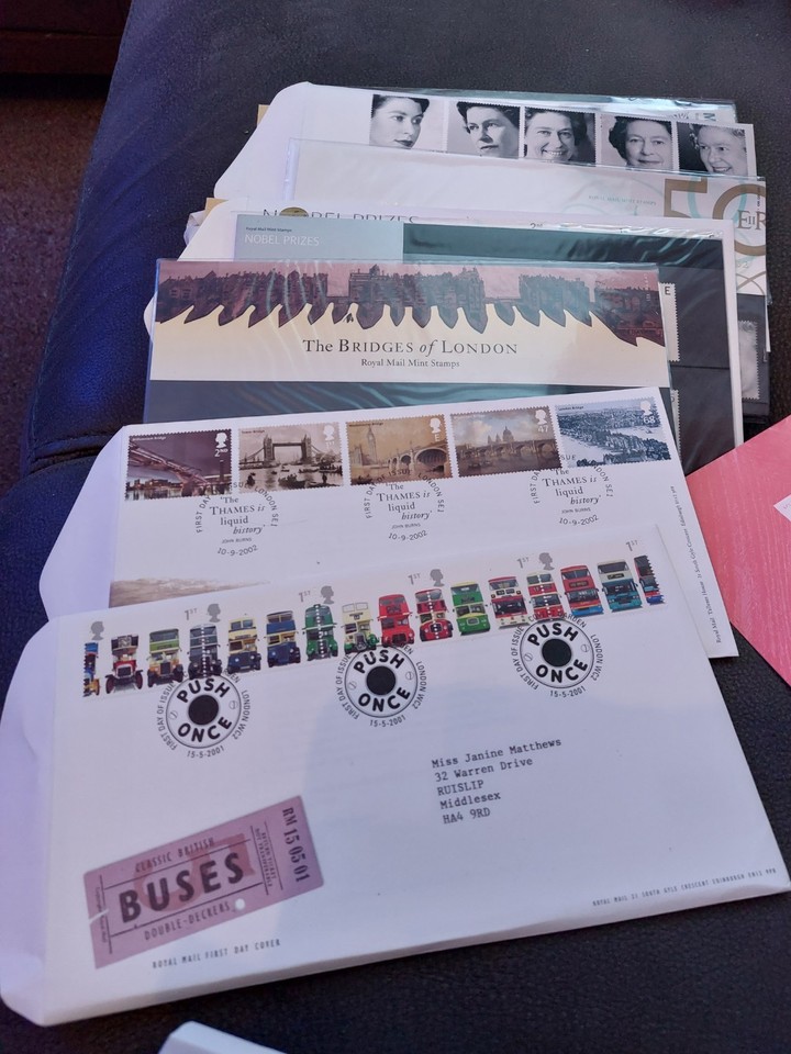 Royal Mail Stamps Presentation Packs, First Day Covers, Postcards ...