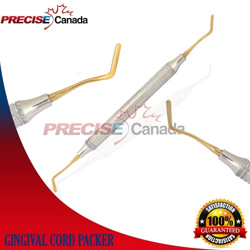 Dental Gingival Cord Packer 2.5mm Instruments Retraction Non Serrated ...
