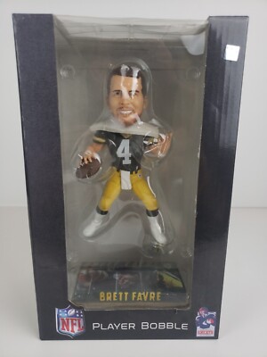Green Bay Packers Bobblehead - 8 Inch - Retired Player - Brett Favre #4 ...
