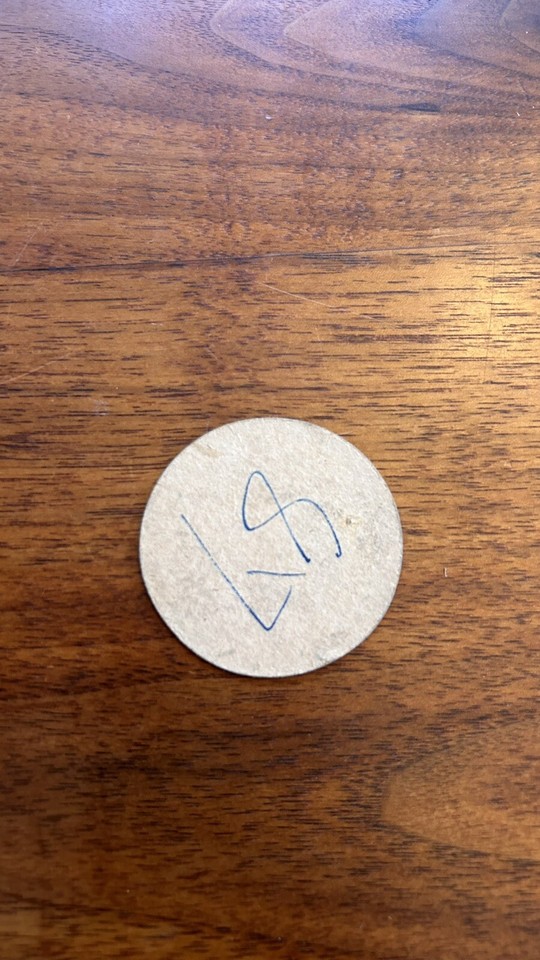 RARE VINTAGE 1950's Japanese Menko POPEYE Round Circle Disc Card Disney ...