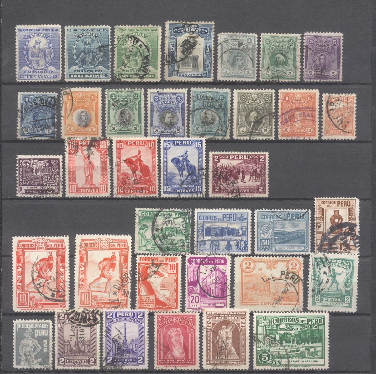 Peru Stamps Collections
