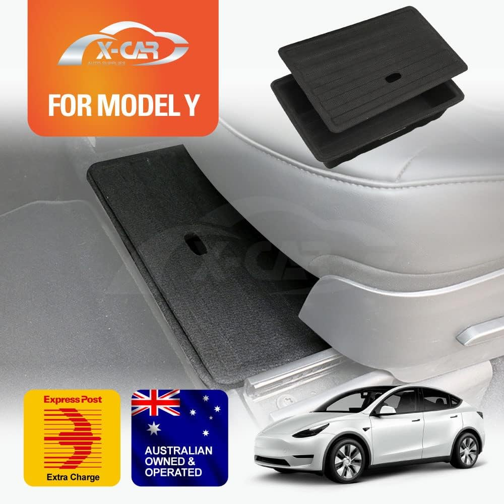 Front Seats Organizer Tray Flocking Car under Seat Storage Box ...