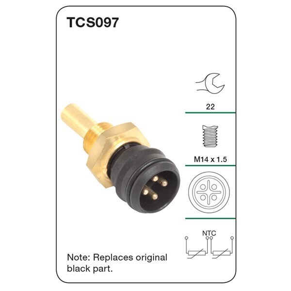 Coolant temperature sensor for MERCEDES BENZ W201 180E 1.8L 91-93 M102 ...