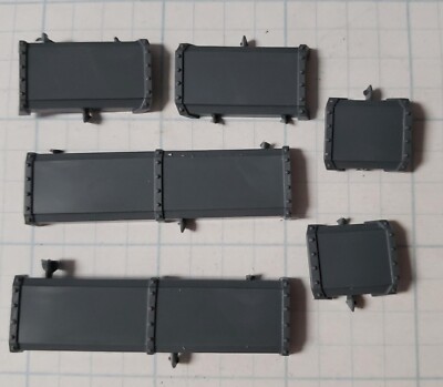 Warhammer 40k Astra Militarum Bits Tank Accessories Sprue Track Guards ...