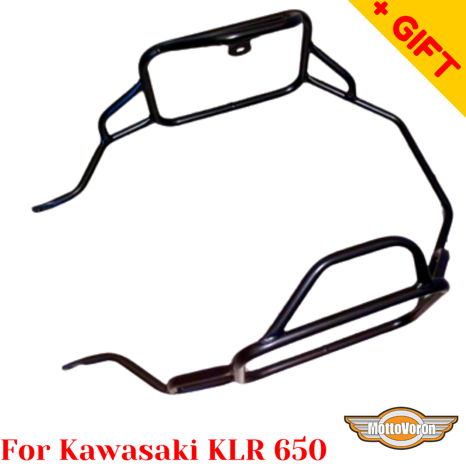 For Kawasaki KLR650 pannier rack KLR 650 KL-650A side carrier (1987 ...
