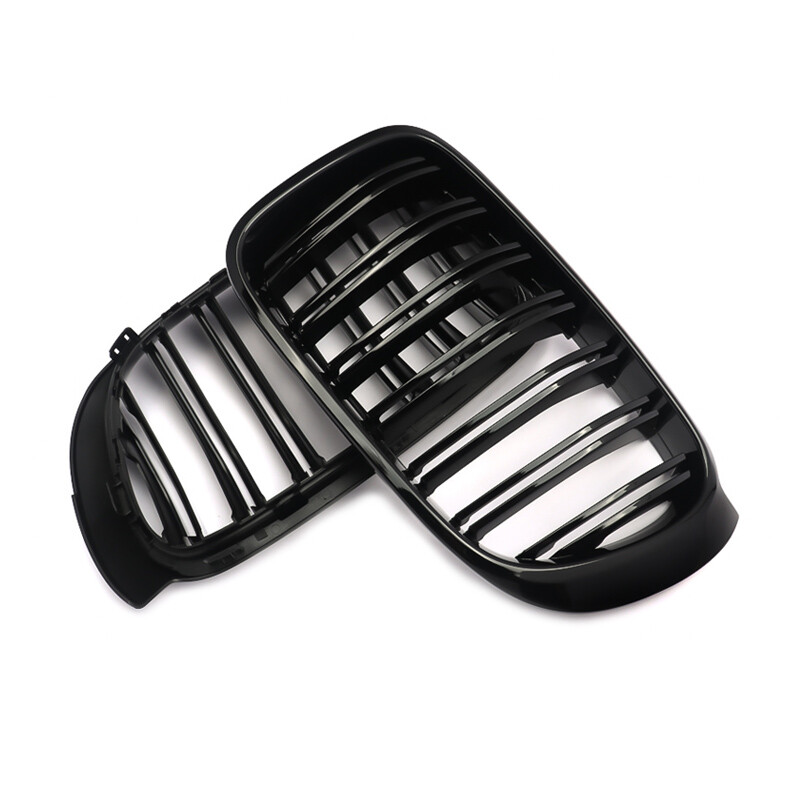 Glossy Black Front Hood Kidney Grille for BMW X3 F25 X4 F26 Bumper ...