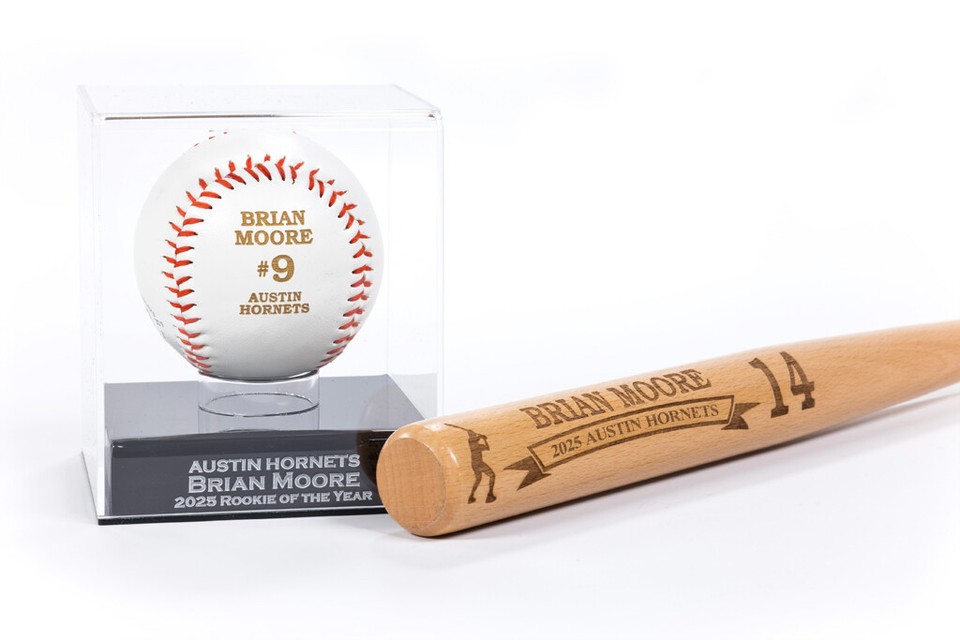 Custom Engraved Baseball Display Case, Ball Holder, Home Run, Sports ...