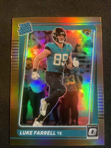 2021 Panini Donruss Optic - Rated Rookie Bronze Prizm #287 Luke Farrell ...