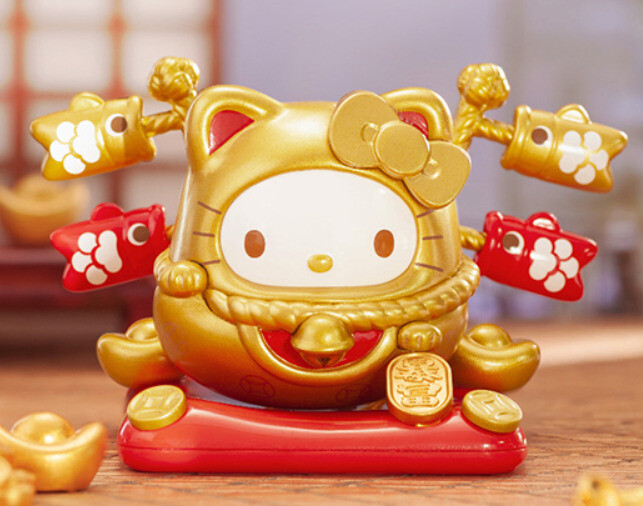 TOPTOY Sanrio Characters Lucky Cat Tumbler Roly-poly Series Confirmed ...