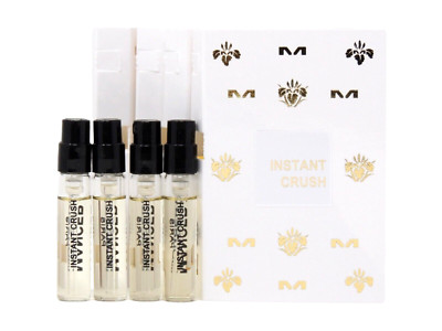 MANCERA INSTANT CRUSH EDP 2.0ml .06fl oz x 4 COLOGNE PERFUME SPRAY ...