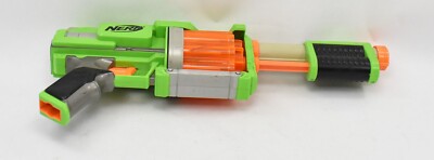 NERF Furyfire Green Dart Tag Dart Gun Blaster Works | eBay